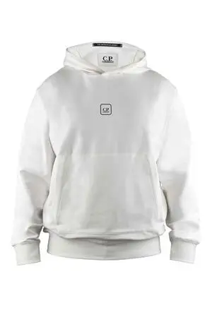 C.P. COMPANY Sweatshirt Hoodie - White