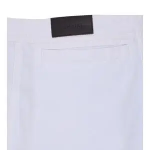 LEMAIRE Asymmetric Denim Skirt - White