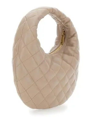 Saint Laurent Leather Icare Handbag - Cream
