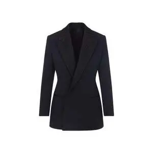 Bottega Veneta Intrecciato Collar Tuxedo Jacket - Blue