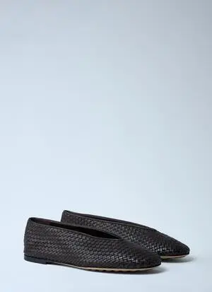 Bottega Veneta Rosa Sofia Ballerina Flats