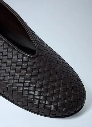 Bottega Veneta Rosa Sofia Ballerina Flats