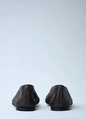 Bottega Veneta Rosa Sofia Ballerina Flats