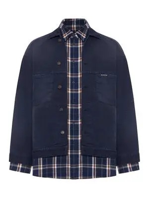 Balenciaga Patched Shirt-jacket