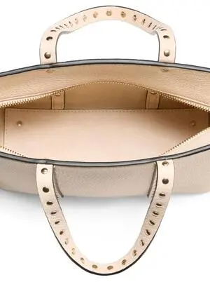 Valentino Garavani Hammered Leather Mini Tote