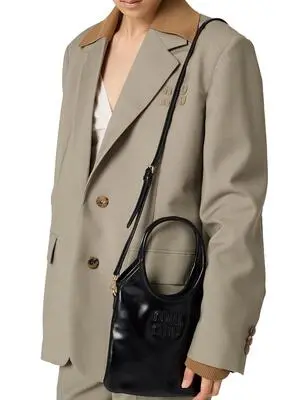 Miu Miu Ivy Leather Handbag