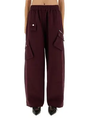 GANNI Twill Pants - Multicolor
