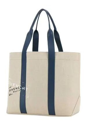 Givenchy Sand Canvas Shopping Bag
