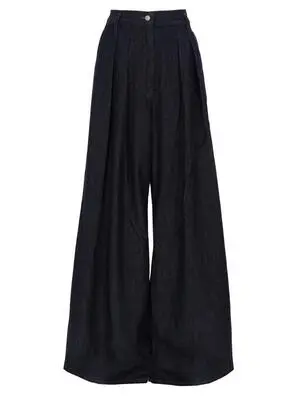 Dries Van Noten Pants Pamplona - Blue