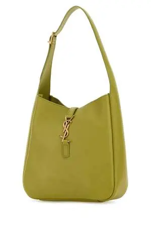 Saint Laurent Pistachio Leather Le 5 Ã¡ 7 Shoulder Bag - Green