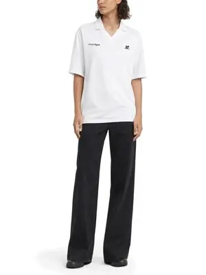 COURREGES Polo With Logo