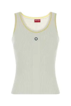 Kenzo Viscose Blend Tank Top - White