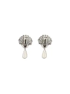 Alessandra Rich Crystal Drop Earrings