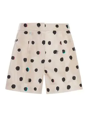 Fendi Polka Dot Moth Shorts - Multicolor