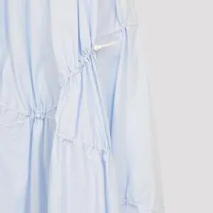 Moschino Cotton Midi Skirt - Blue