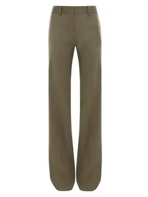 Victoria Beckham Straight Pants - Green