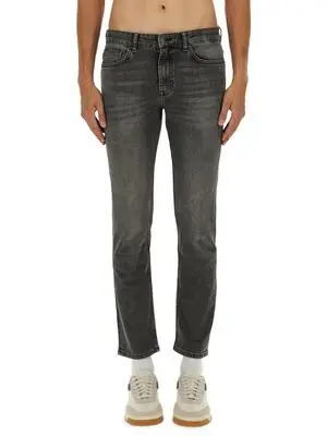BOSS Boss Men Delaware Slim Fit Jeans Gray