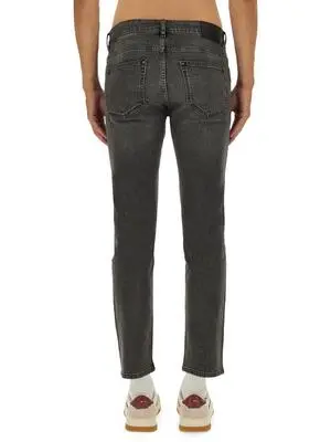 BOSS Delaware Slim Fit Jeans - Gray