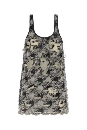 DIESEL® Cotton Blend Mini Dress