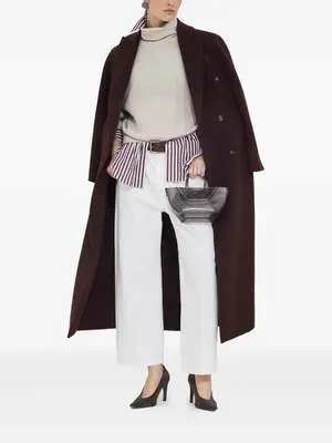 Brunello Cucinelli Cashmere Double-breasted Coat