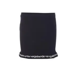 Alexander Wang Logo Mini Skirt