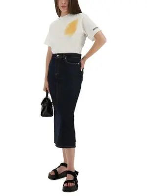 Moschino Too Much Irony Printed Cotton T-shirt