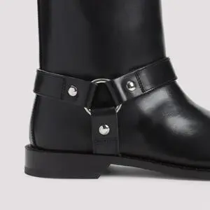 Loewe Campo Biker Shearling Boots