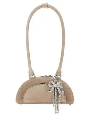 SELF-PORTRAIT Mini Shoulder Bag - Cream
