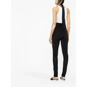 Attico Halterneck High-waisted Skinny Trousers