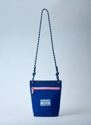 MONCLER X SALEH BEMBURY Amoeba Crossbody Pouch - Blue