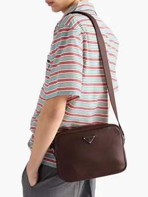 Prada Grained Leather Shoulder Bag