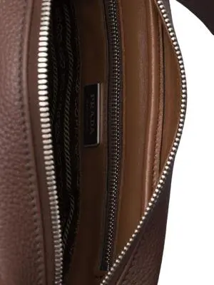 Prada Grained Leather Shoulder Bag