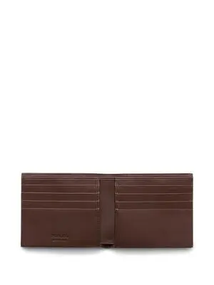 Prada Grained Leather Bi-fold Wallet