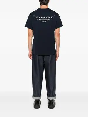 Givenchy Cotton T-shirt With Stamp Print