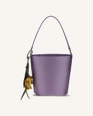 SELF-PORTRAIT Satin Bucket Bag
