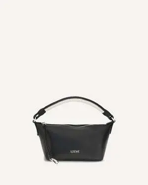 Loewe Cala Mini Lambskin Handbag - Black