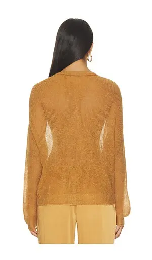 SEROYA Madena Knit V-neck Sweater