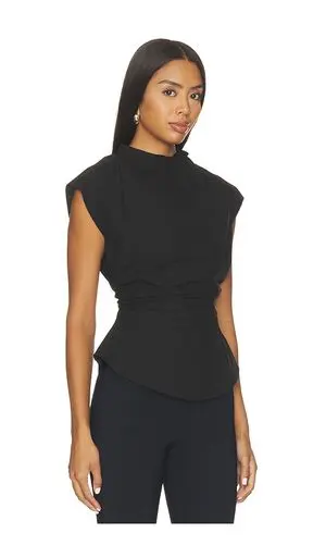 ALL THE WAYS Llana Cinched Top