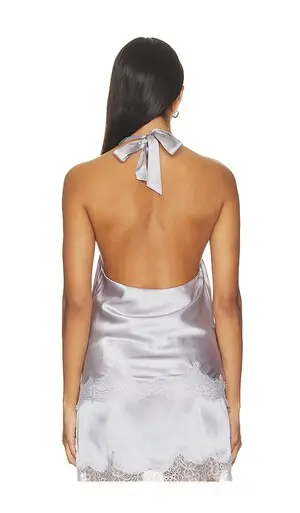 Astr The Label Melinda Top In Metallic