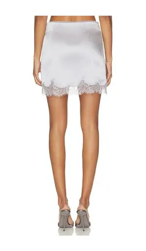 Astr The Label Melinda Skirt In Metallic