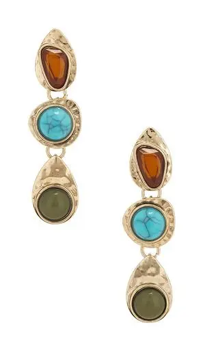LOVERS AND FRIENDS Drift Earrings - Gold