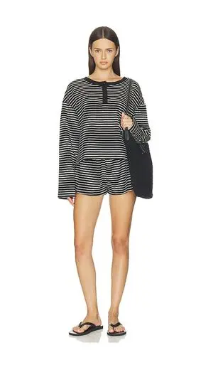 ELCE Nixie Top In Black & White