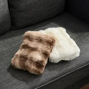 BROOKSTONE Bubble Faux Fur Warming Pod - Ivory