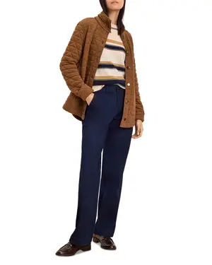 NIC+ZOE Quilted Femme Knit Jacket