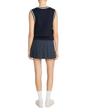 FRAME The Tennis Pleated Skirt