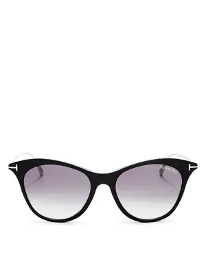 TOM FORD Micaela Cat Eye Sunglasses, 53mm