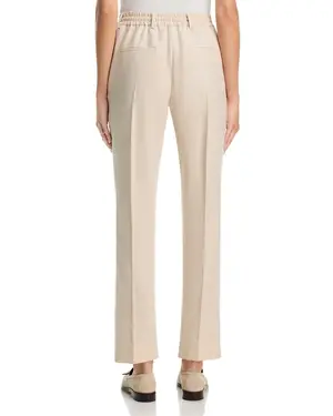 Eleventy Wool & Cashmere Drawstring Pants - Sand