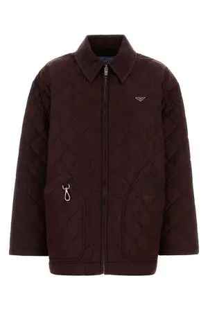 Prada Grape Re-nylon Jacket - Purple
