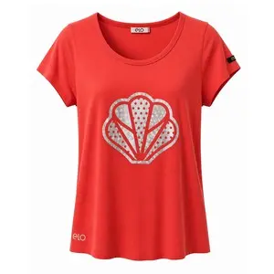 ELO Caddo Seashell Print T-shirt