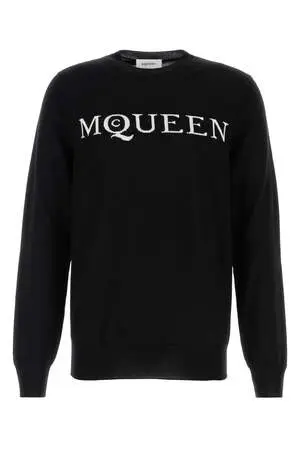 Alexander McQueen Wool Sweater - Black